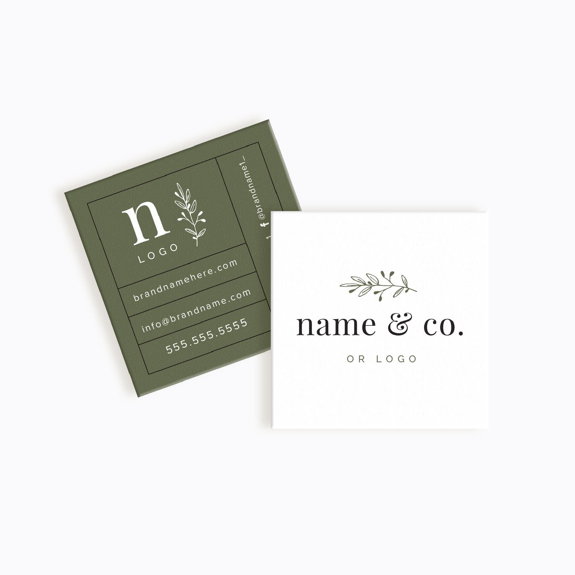 Custom Calling Card | Business Card Design | Floral Business Card ...