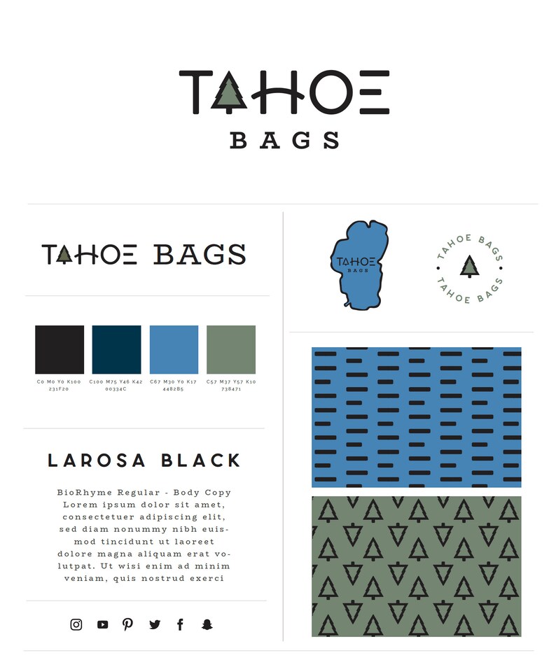 Premium Bespoke Logo Design Package - Etsy