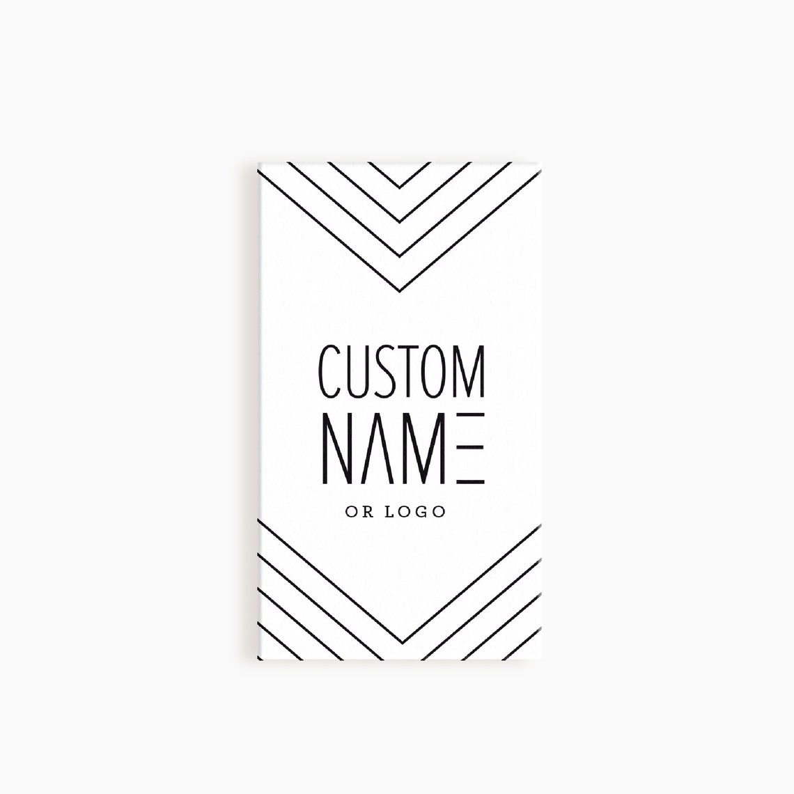 Custom Calling Card Geometric Business Cards Premium | Etsy
