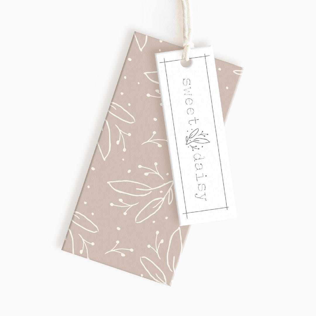 Custom Clothing Hang Tags: Thank You Tag, Double Tag - Etsy