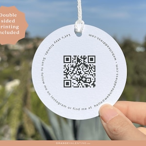 Round Hang Tag, Custom Tag, Clothing Label, Custom Circle Tag - Etsy