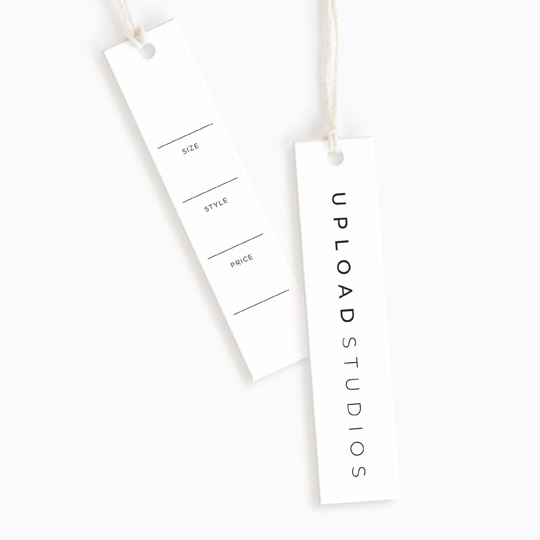 Custom Logo Price Tags: Personalized Clothing Labels - Etsy