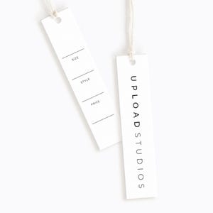 Custom Logo Price Tags: Personalized Clothing Labels - Etsy