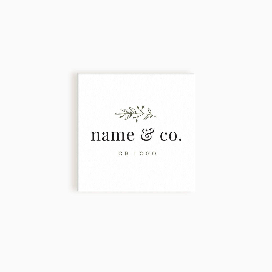 Custom Calling Card Business Card Design Floral Business | Etsy