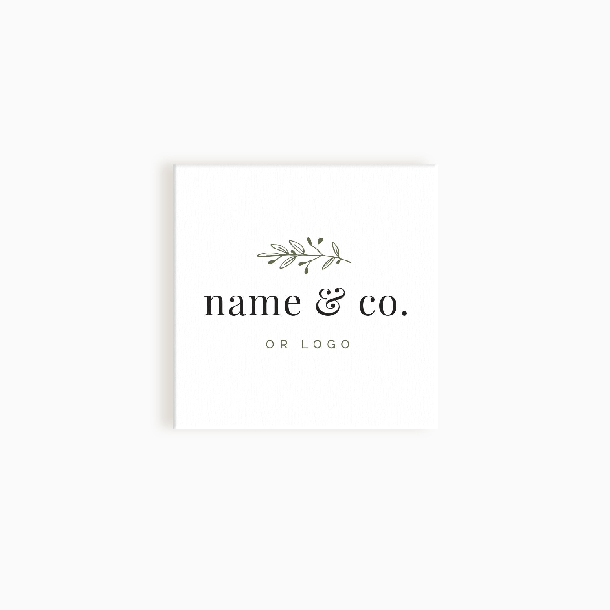 Custom Calling Card | Business Card Design | Floral Business Card ...