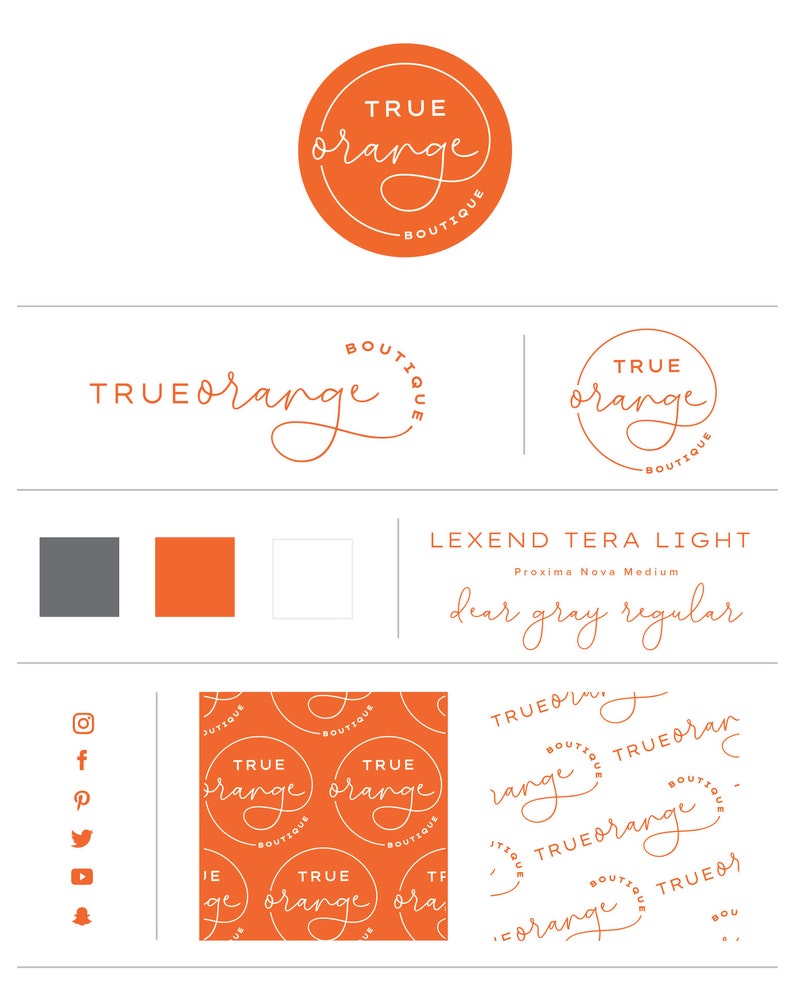Premium Bespoke Logo Design Package - Etsy