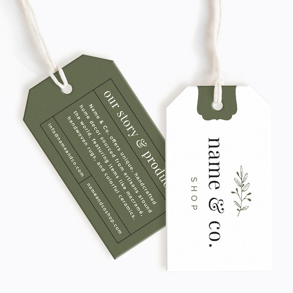Label Hang Tags - Etsy