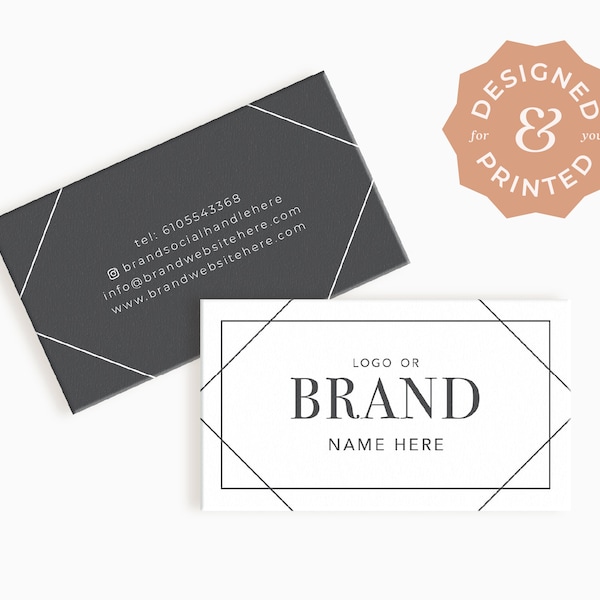 High End Business Cards - Etsy
