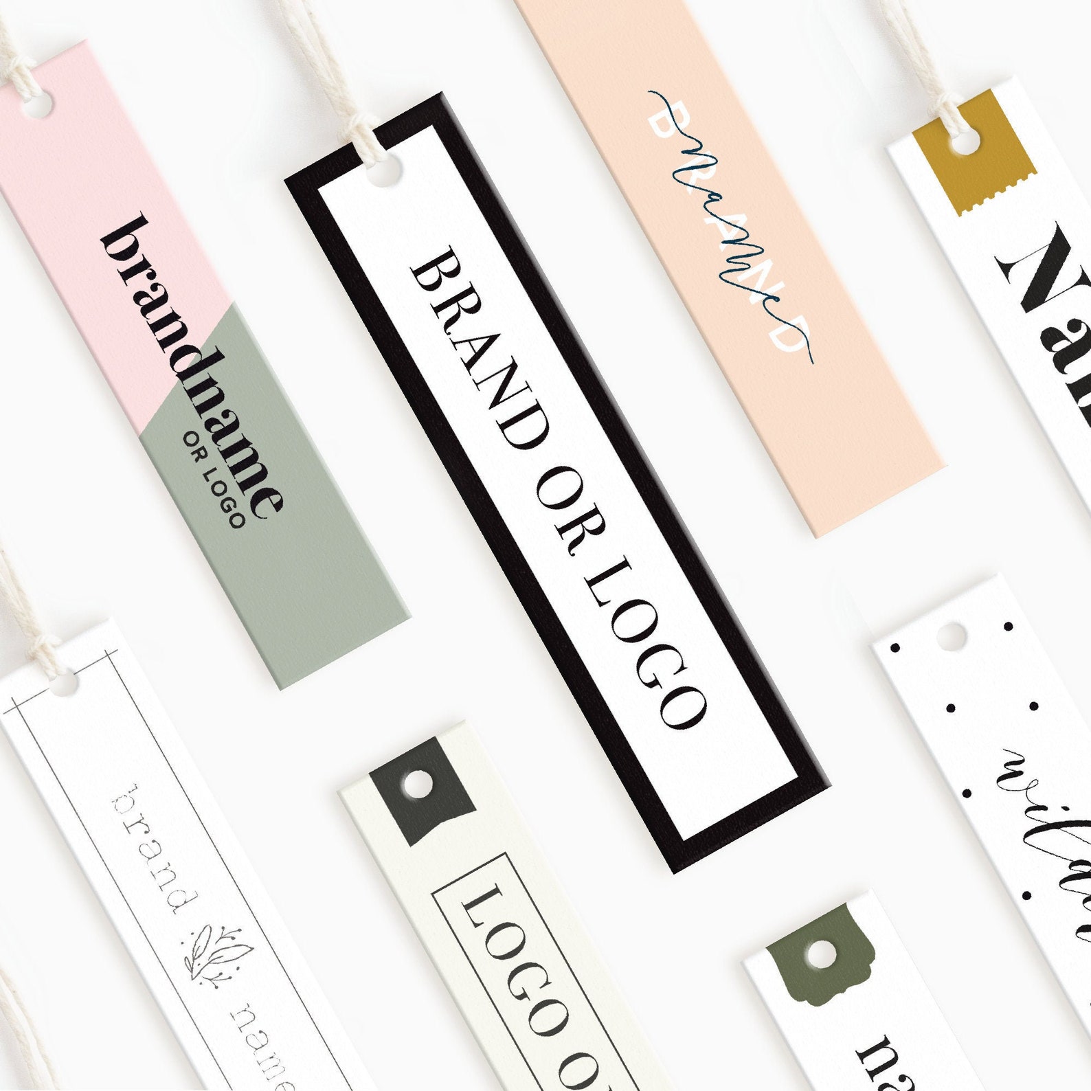 Custom Hang Tag Custom Clothing Tag Hang Tags With String - Etsy