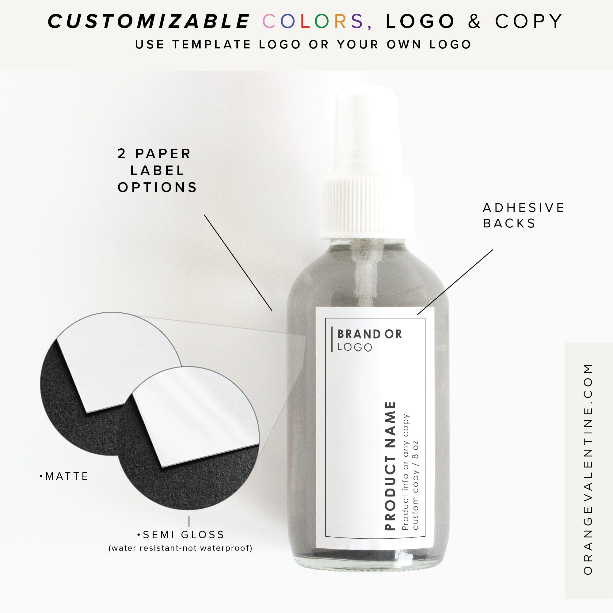 Custom Stickers Logo | Essential Oil Accessories | Soap Packaging ...