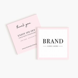 Minimalist Business Card Design | Premade Business Card | Contact Card ...