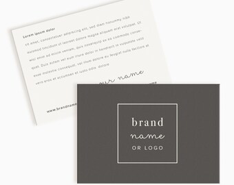 Thank for Your Purchase Note Thank You for Your Order Card - Etsy