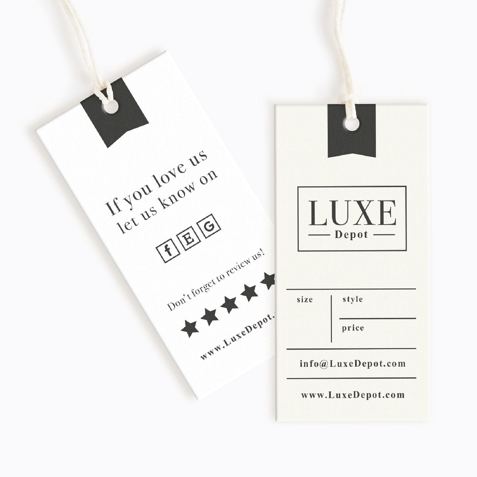 Custom Clothing Tags: Handmade Item Tags, Size & Care Labels - Etsy