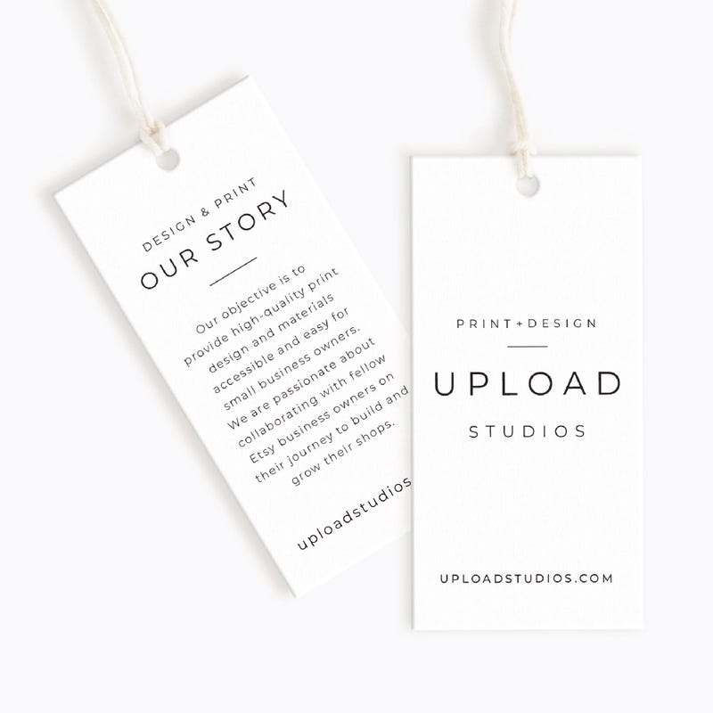 Label Hang Tags - Etsy