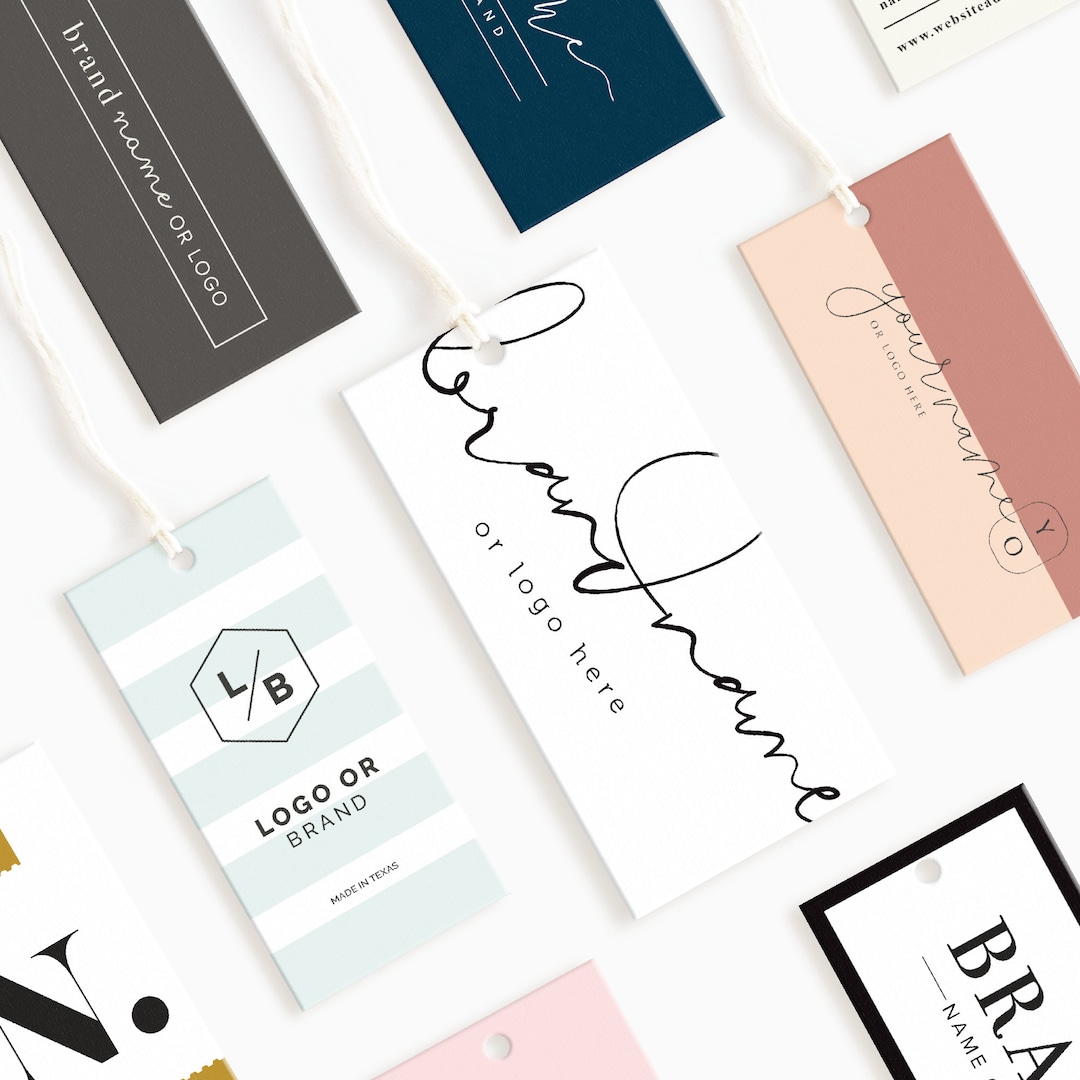 Custom Logo Labels, Printed Logo Tag, Thank You Coupon, Product Tags ...