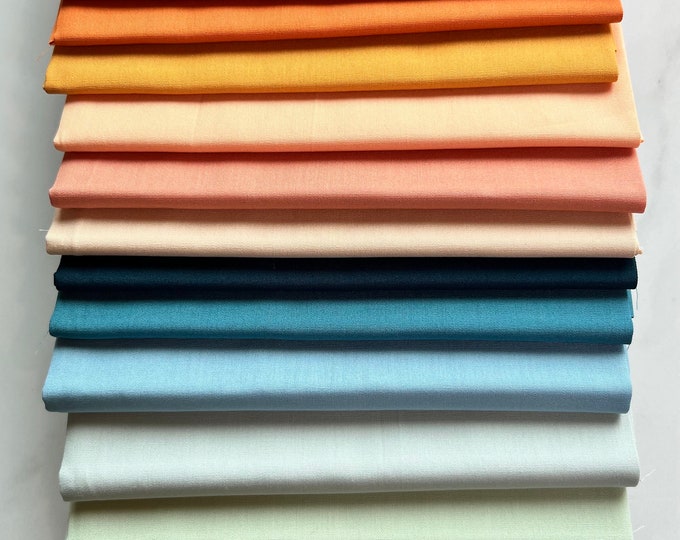 Suzy Quilts Signature Pure Solids Full Collection | Curated Fat Quarter ...