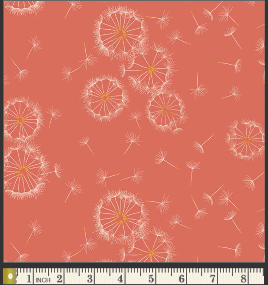 Dandelion Quilting Fabric | Tiny Dancer Six, Art Gallery Fabrics - Etsy
