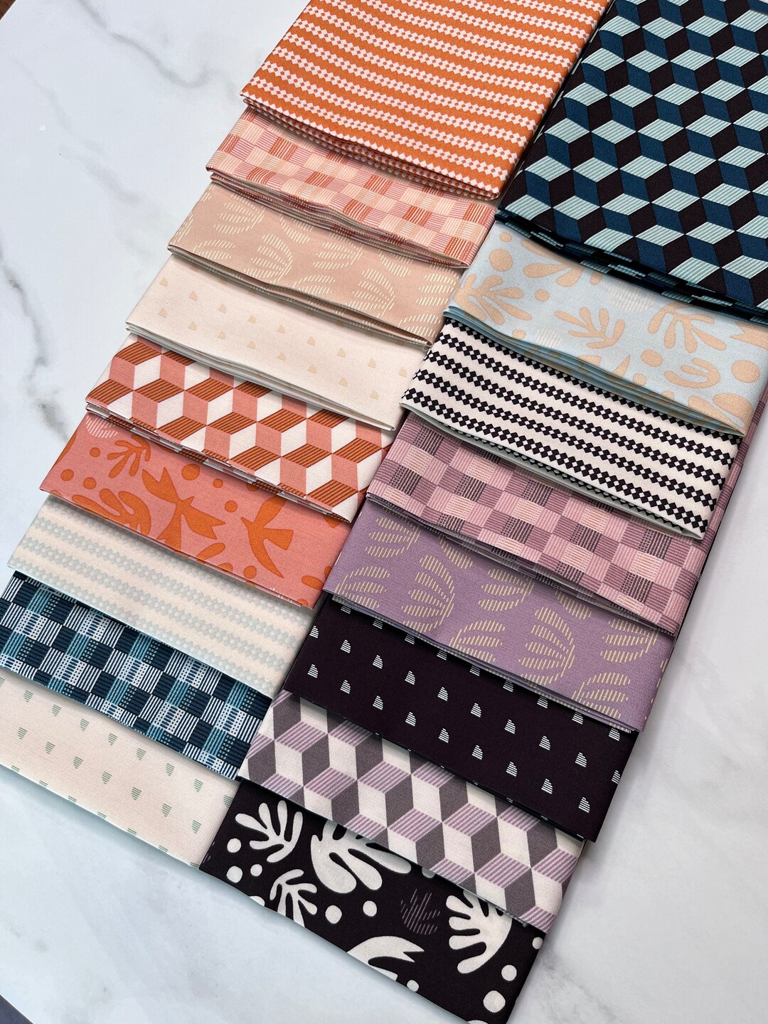 Duval Full Collection by Suzy Quilts Curated Fat Quarter Bundle Modern Quilt Fabric Art Gallery ...