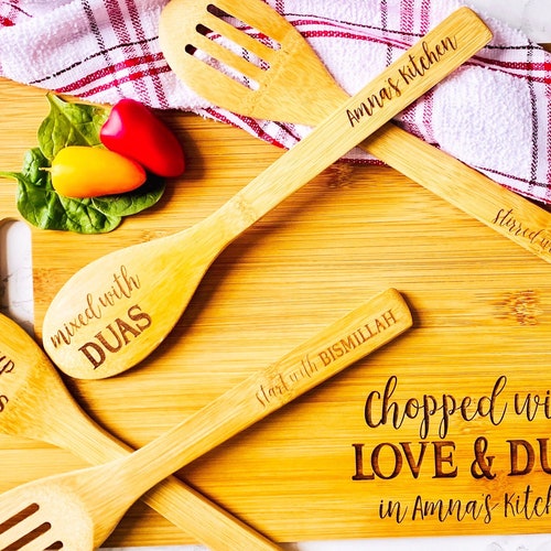 Personalized Islamic Chopping Cutting Board and Mixing - Etsy