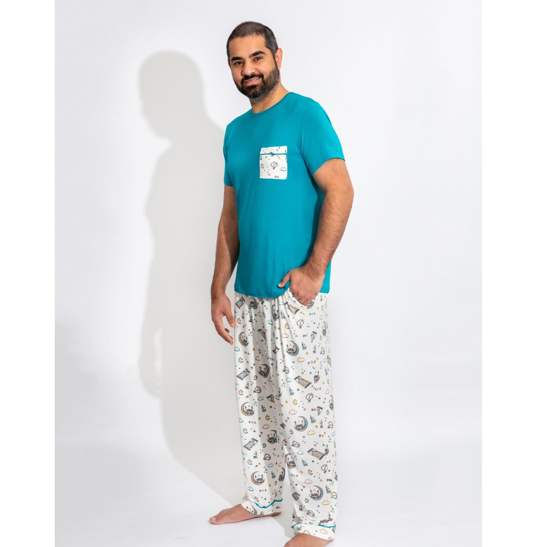 Mens/unisex Ramadan Pajamas, Eid Pjs, DUA DHIKR DREAM Matching Family ...