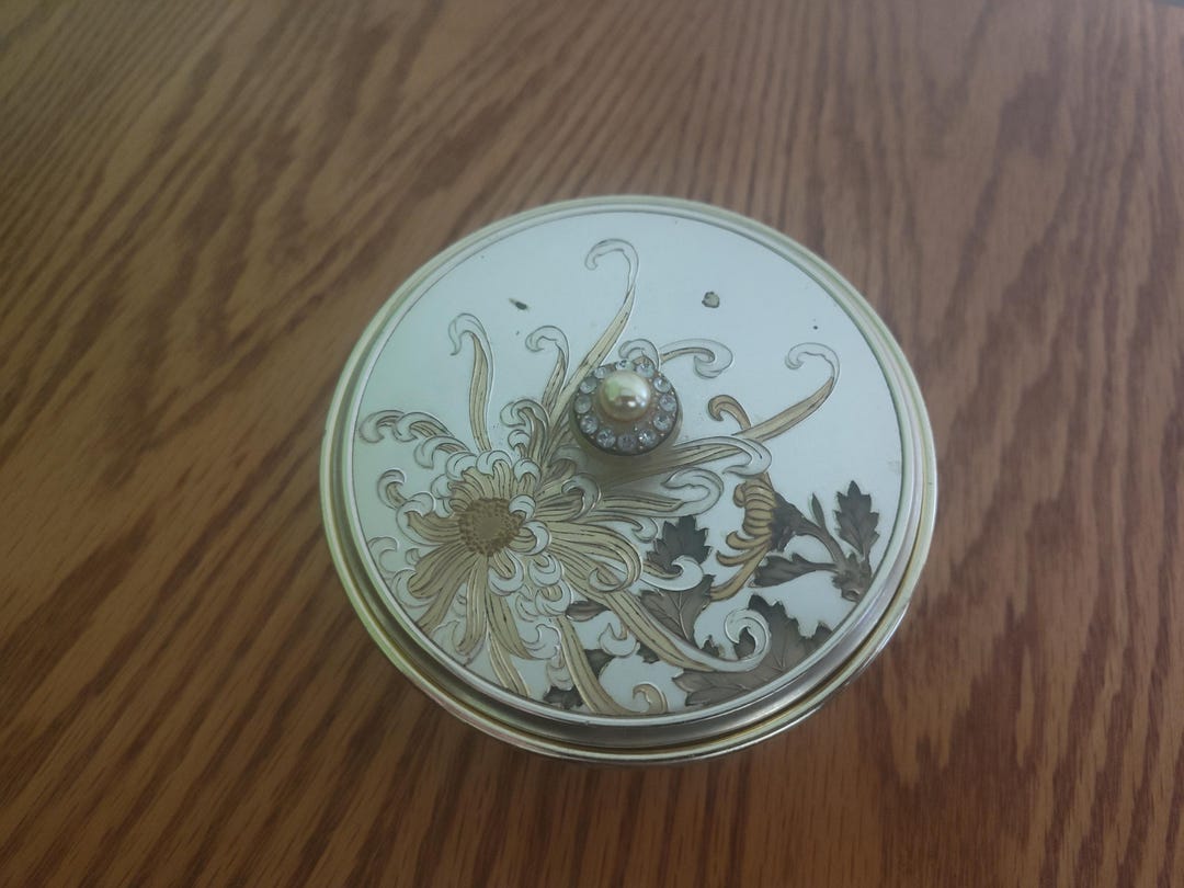 Vintage Sankyo Japan Music Box: Jeweled Handle Vanity Decor - Etsy