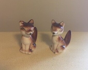 Fox figurines | Etsy