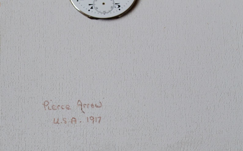 Vintage John Ammon - Horological Collage Art Made From Watch Parts ...