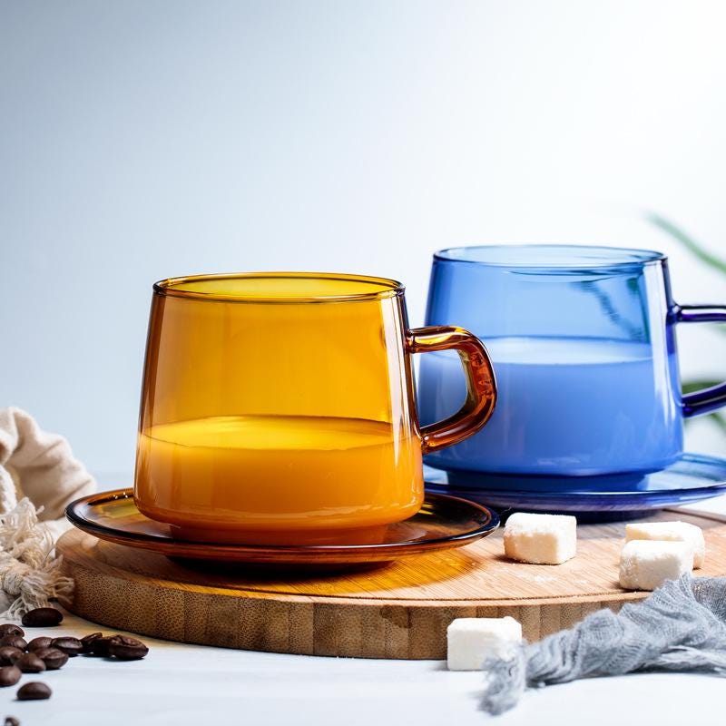 Glass Mug - Etsy