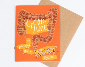 Colonoscopy Card | Etsy