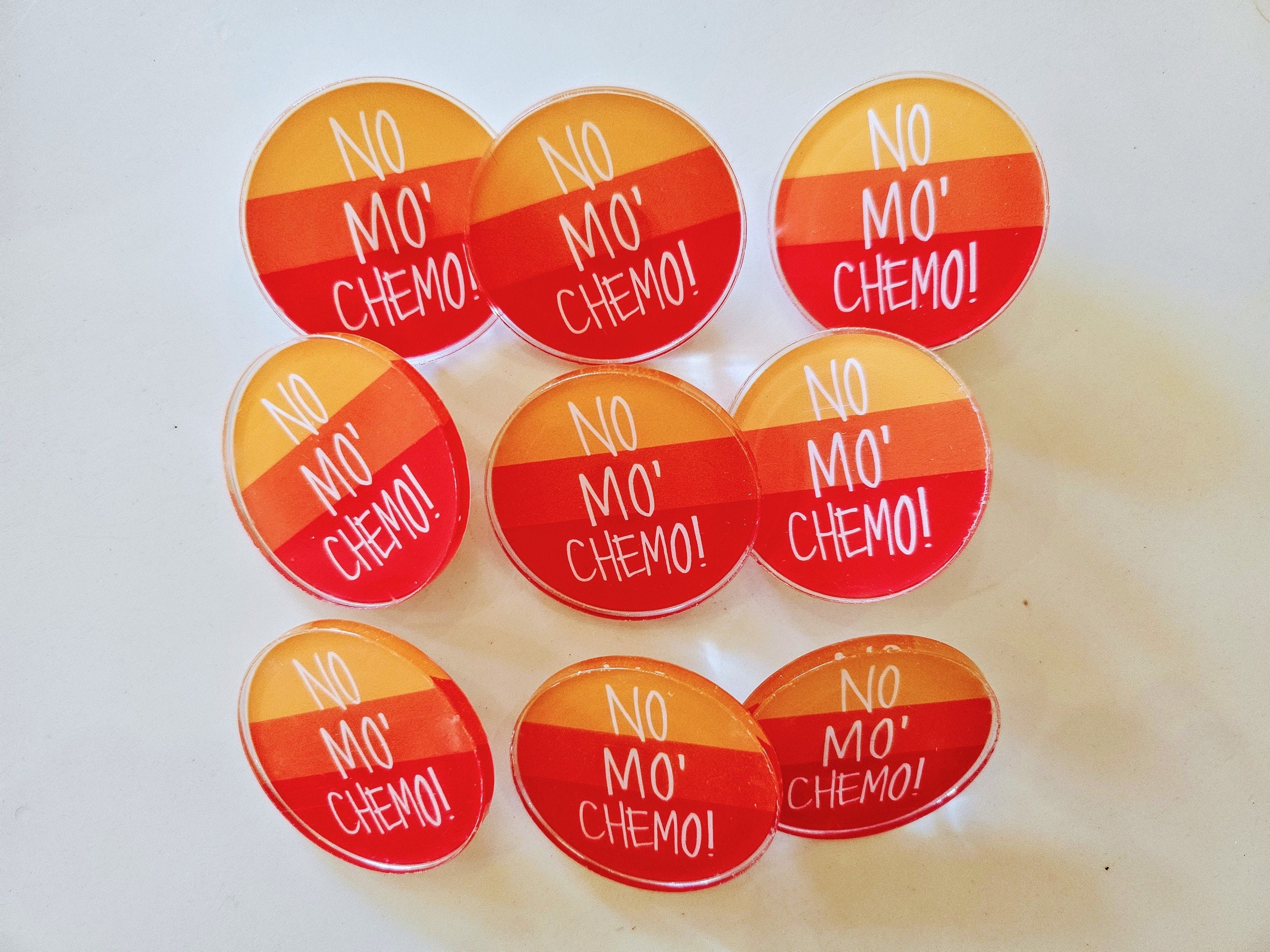 No Mo' Chemo: Pin Acryl Pin, Last Day of Chemo, Chemo Pins, Done with ...