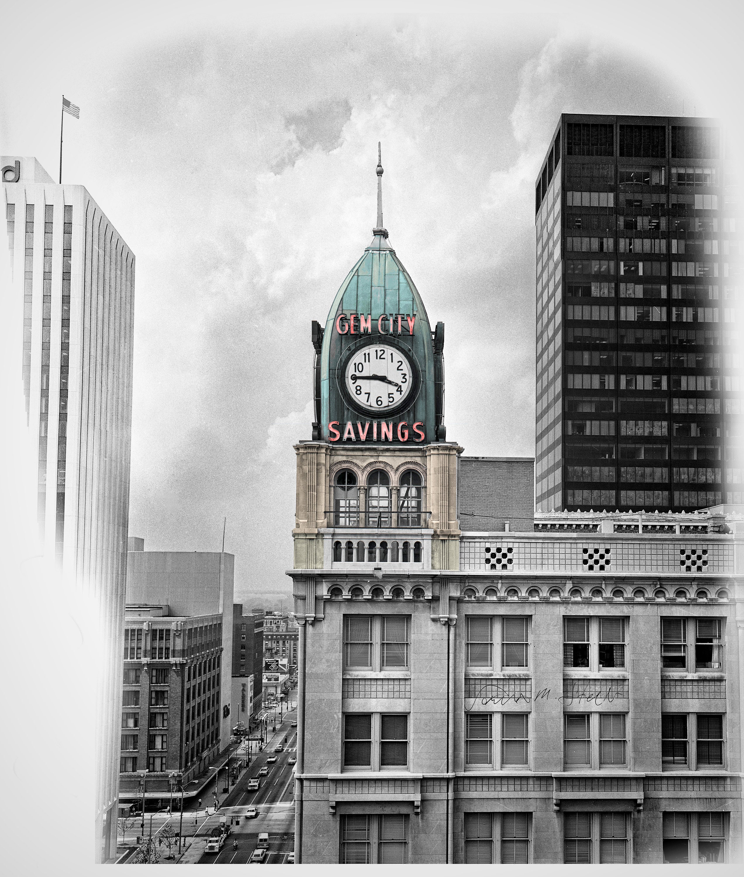 The Gem City Clock - Etsy