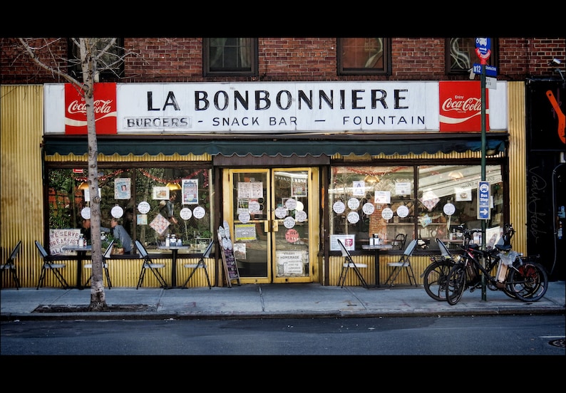 La Bonbonniere Restaurant in New York - Etsy
