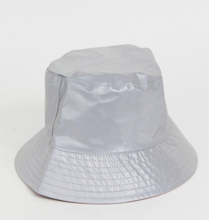Reflective Hat Bucket Baseball Cap Outerwear Streetwear - Etsy