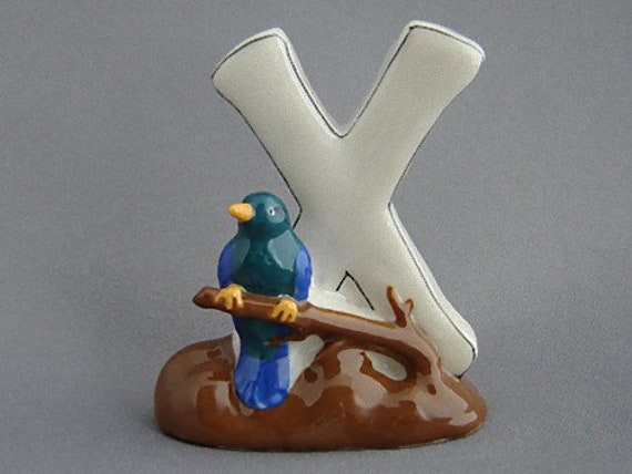 Wade Letter X for Xenops Alphabet Set | Etsy