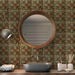 Green Rust Ceramic Tile - Kitchen Backsplash Tile - Bathroom Shower ...