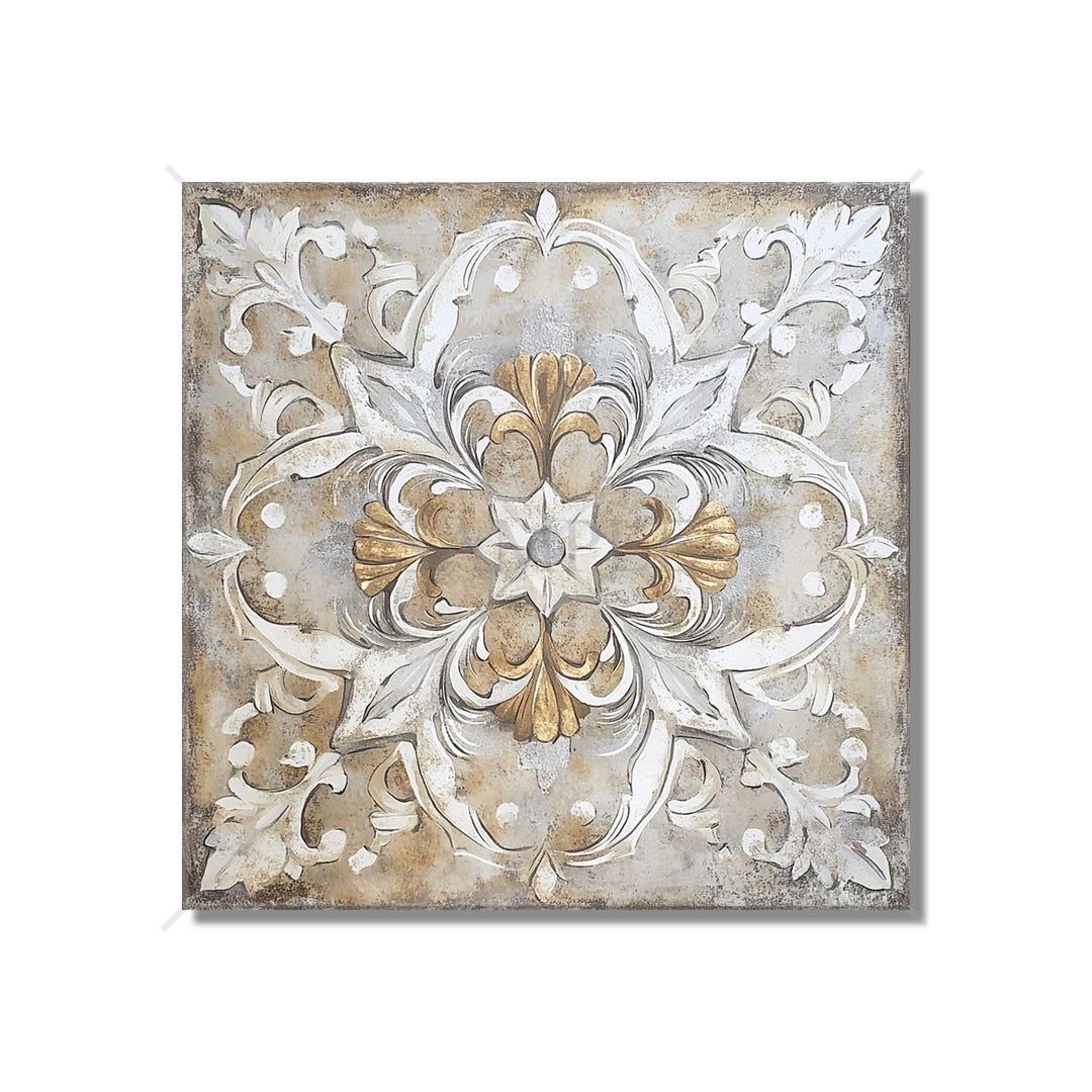 Antique Beige Tan Ceramic Tile Patterned Kitchen Backsplash Tile ...