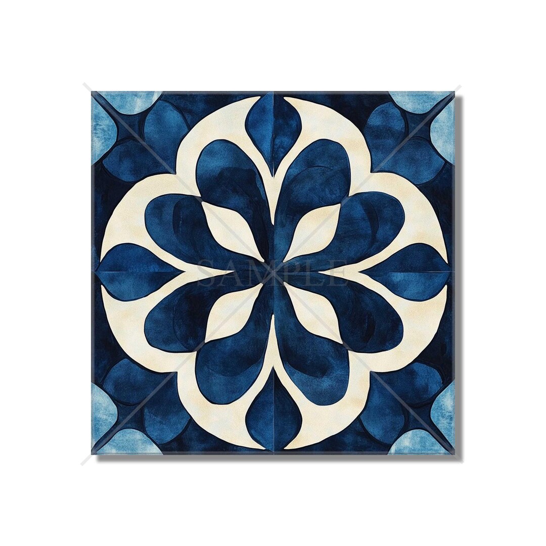 Dark Blue Ceramic Tile - Kitchen Backsplash Tile - Bathroom Wall Tile ...