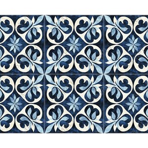 Dark Blue Ceramic Tile - Kitchen Backsplash Tile - Bathroom Wall Tile ...