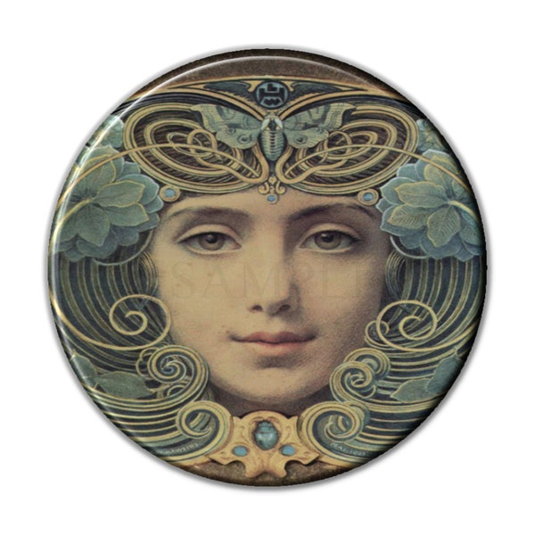 Mucha Tiles - Etsy