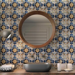 Antique White Blue Ceramic Tile Vintage Design Blue and White Unique ...