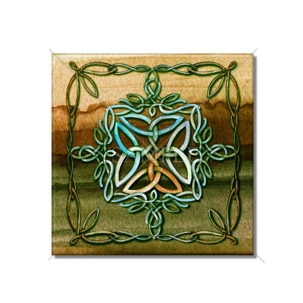 Celtic Ceramic Tile - Etsy