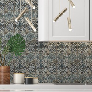 Rustic Mixed Mosaic Design Ceramic Tile - Mixed Kitchen Backsplash Tile ...