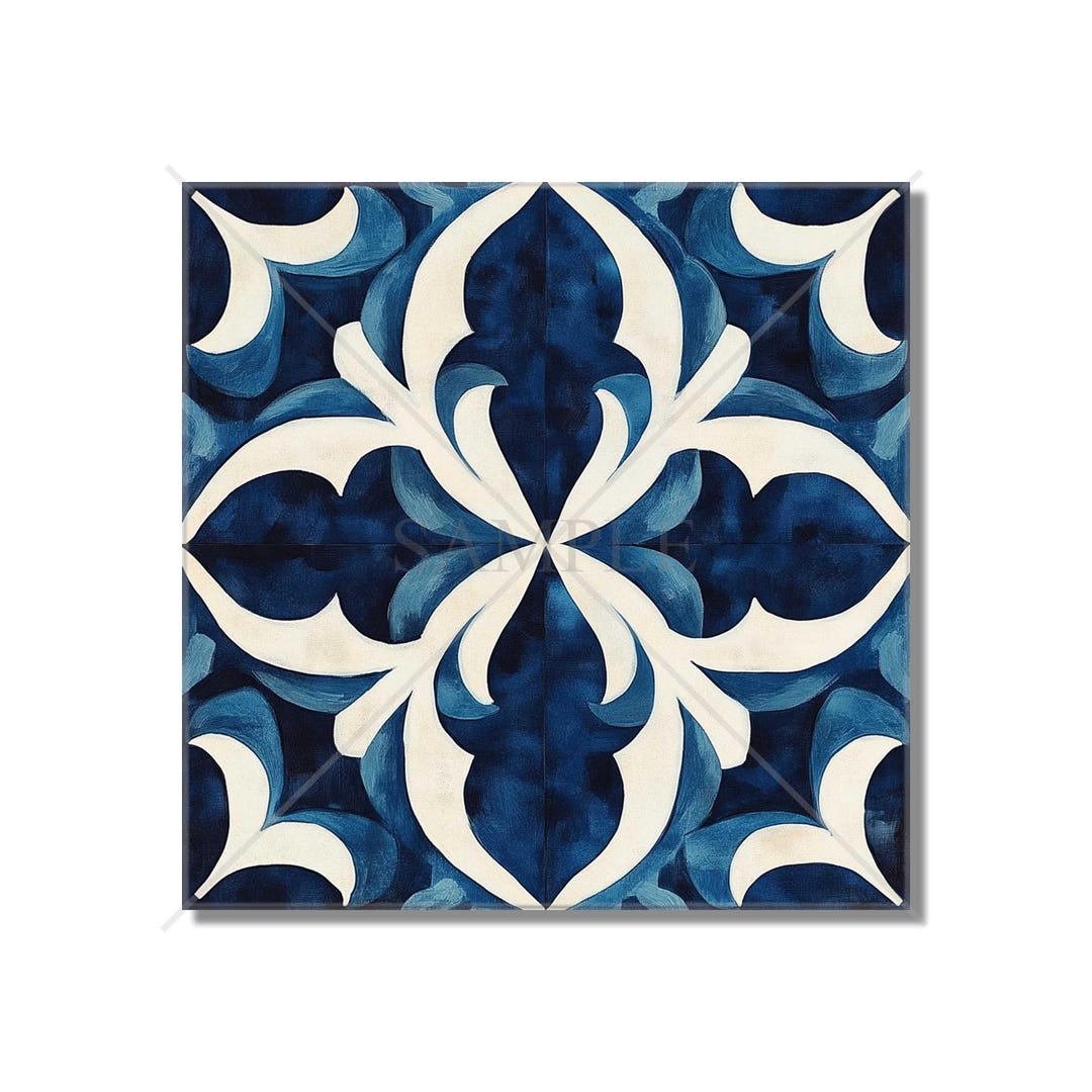 Dark Blue Ceramic Tile - Kitchen Backsplash Tile - Bathroom Wall Tile ...