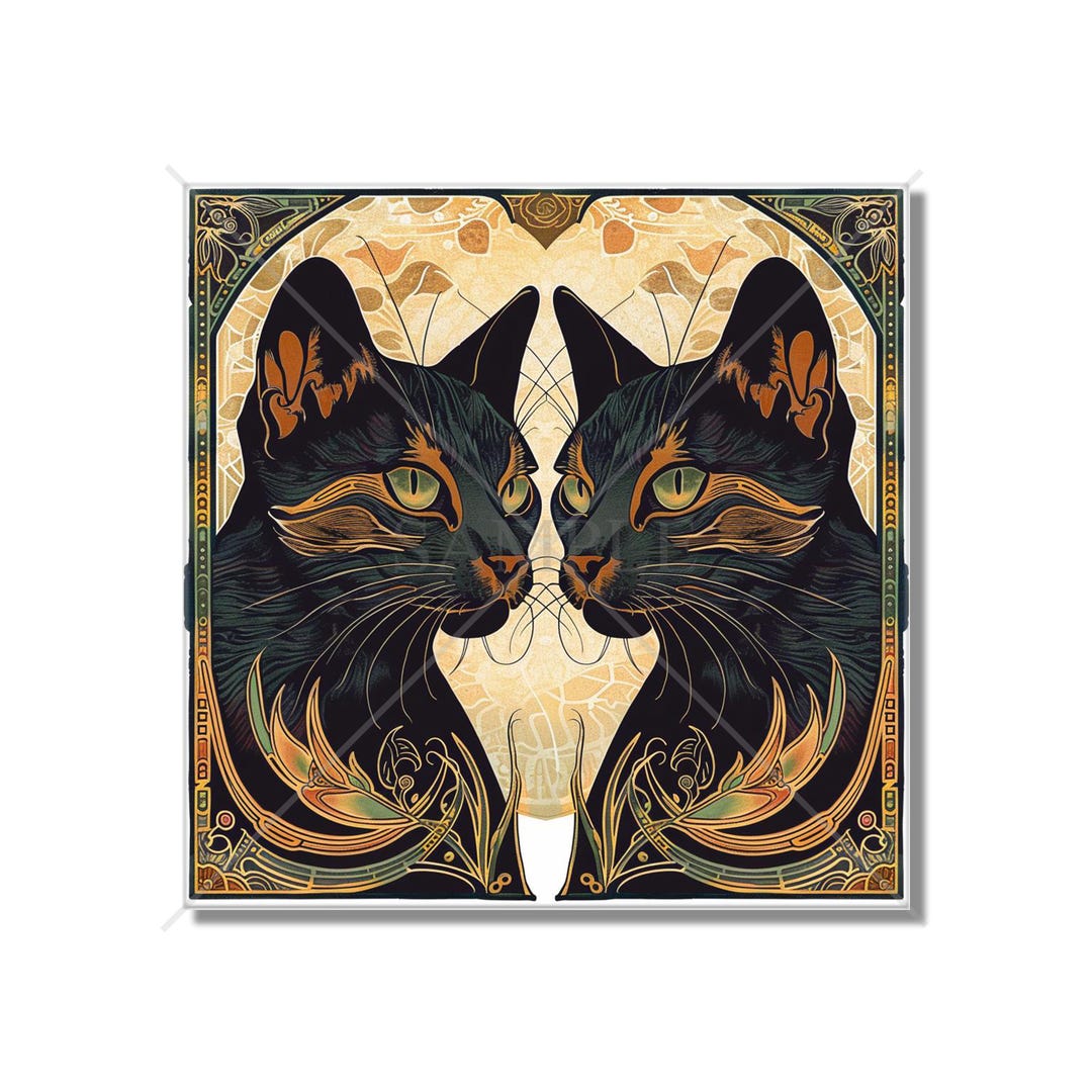 Black Cat Ceramic Tile - Kitchen Backsplash and Bathroom Ceramic Tiles ...