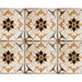 Neutral Tones Ceramic Tile Unique Patterned Kitchen Backsplash Tile ...