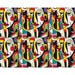 Picasso Faces Design Ceramic Tile - Colorful Unique Kitchen Backsplash ...