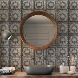 Beach Shell Design Ceramic Tile - Beach Kitchen Backsplash Tile - Beach ...