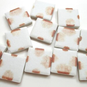 Ceramic Mosaic Tiles Copper Rust Grey Vintage Design - Etsy