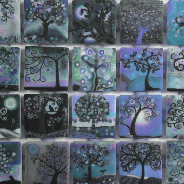 Mosaic Tree - Etsy