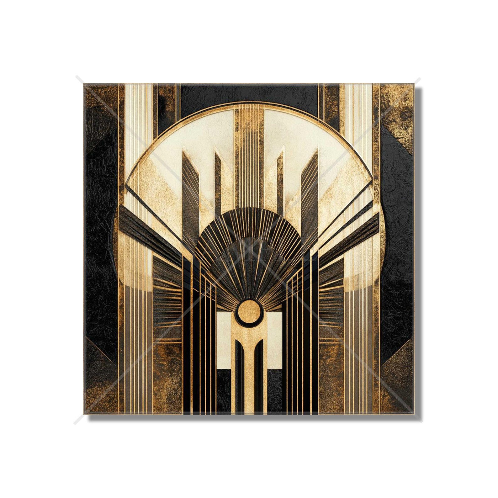 Art Deco Kitchen Backsplash Tile Vintage Art Deco Design Ceramic Tile ...